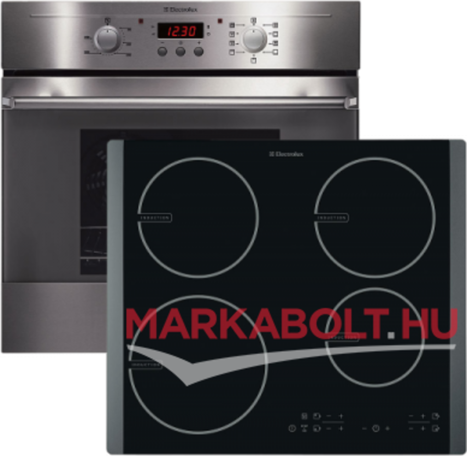 Sütő főzőlap beépíthető, Electrolux EOB 53102 X, EHD 60020 P ...